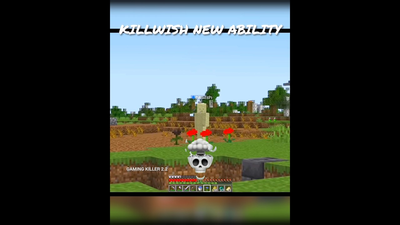 killwish new ability 😱🤯 #gaming #minecraft - YouTube