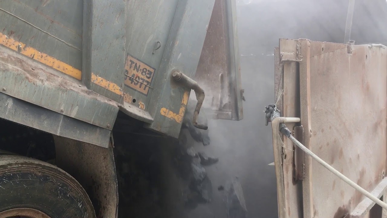 Dry fog dust suppression system - YouTube