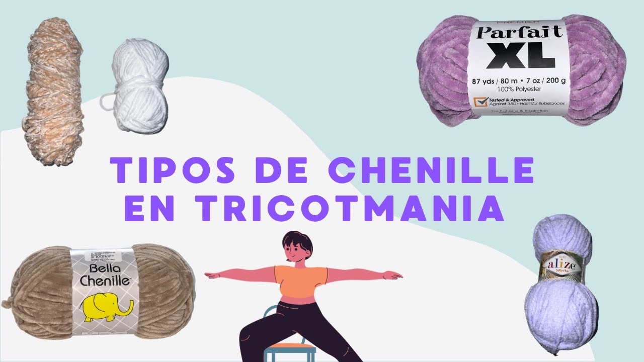 Conoce todos los tipos de chenille que trabajamos - YouTube