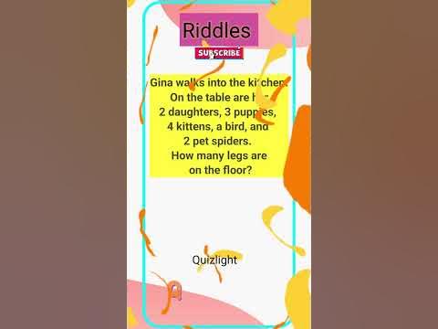 Riddles Puzzle Game Part - 2 | Quizlight #riddles #riddlesshorts # ...