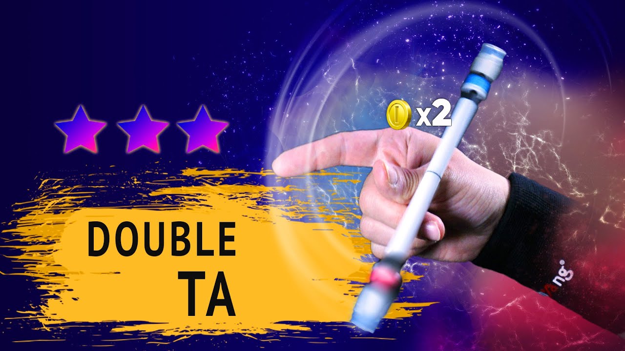 Double ThumbAround / Double TA - a Pen Spinning trick tutorial - YouTube