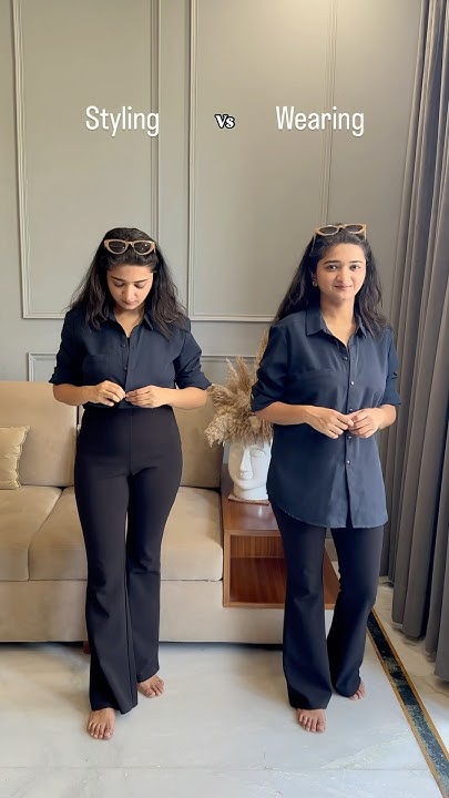 Styling vs wearing - YouTube