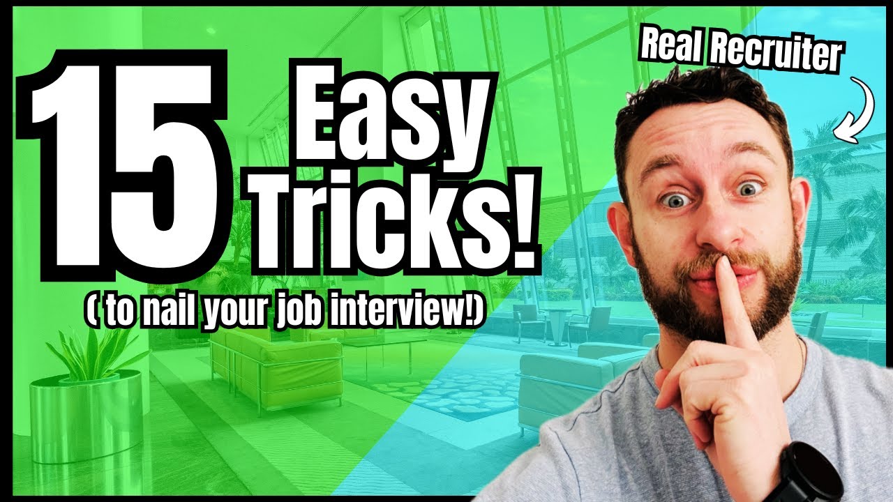 15 Job Interview Tricks That Will MAKE You STAND OUT - YouTube
