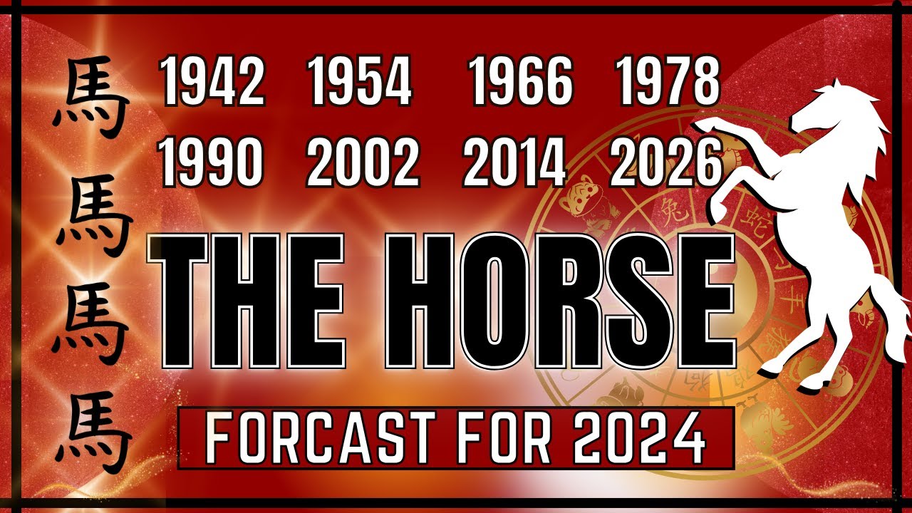 Chinese HORSE Forecast For 2024 | "What Does 2024 Have In Store For You?" - YouTube