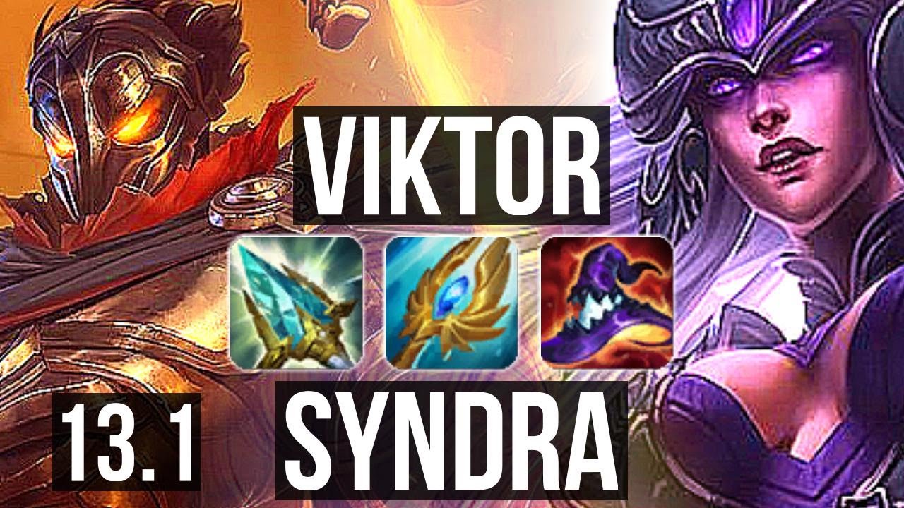 Viktor Vs Syndra Mid 9 2 16 Godlike 900k Mastery Euw Master