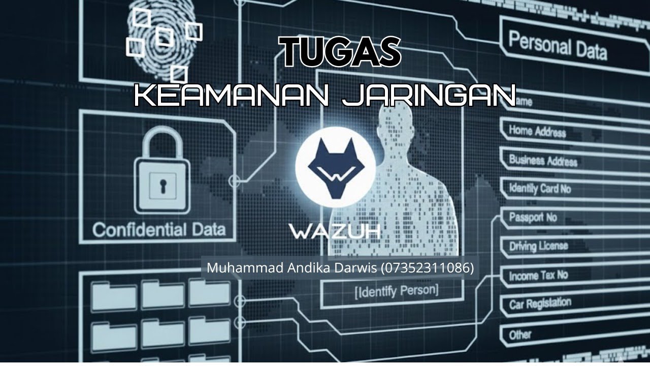 Tugas KEAMANAN JARINGAN KOMPUTER - Installasi Wazuh OVA - YouTube