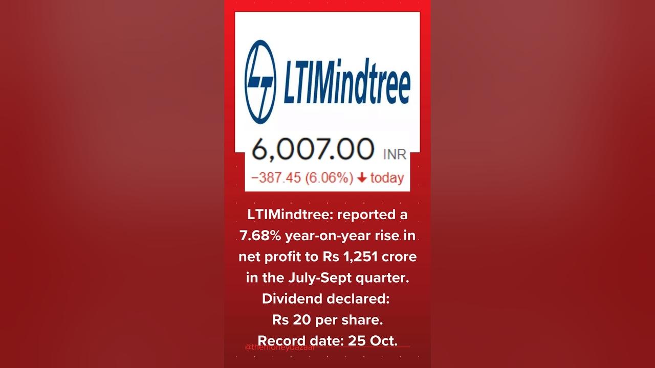 LTI MINDTREE Q2 Results!! #ltimindtree #nse #bse - YouTube