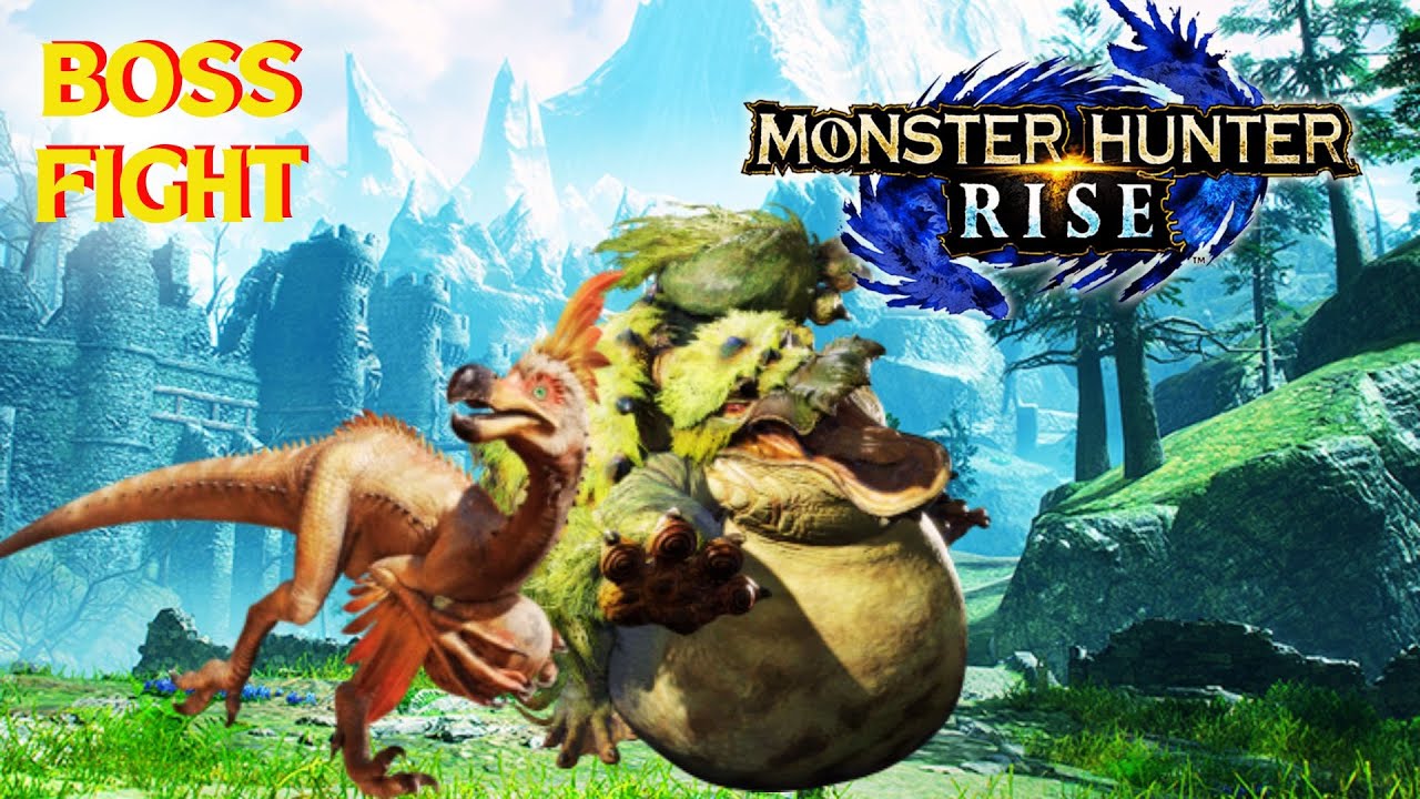 Monster Hunter Rise : BOSS FIGHT 4k/60fps Tetranadon and Kulu-Ya-Ku ...