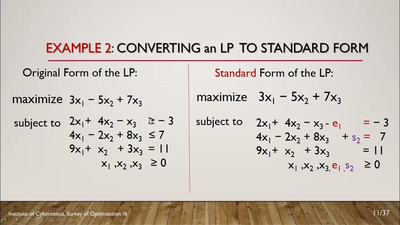 Lecture 6 - Simplex method: Introduction - YouTube