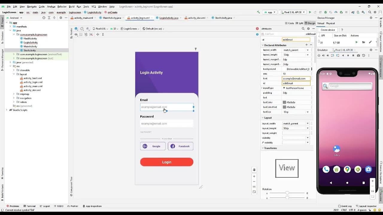 Intent Parsing Data Android Studio - YouTube
