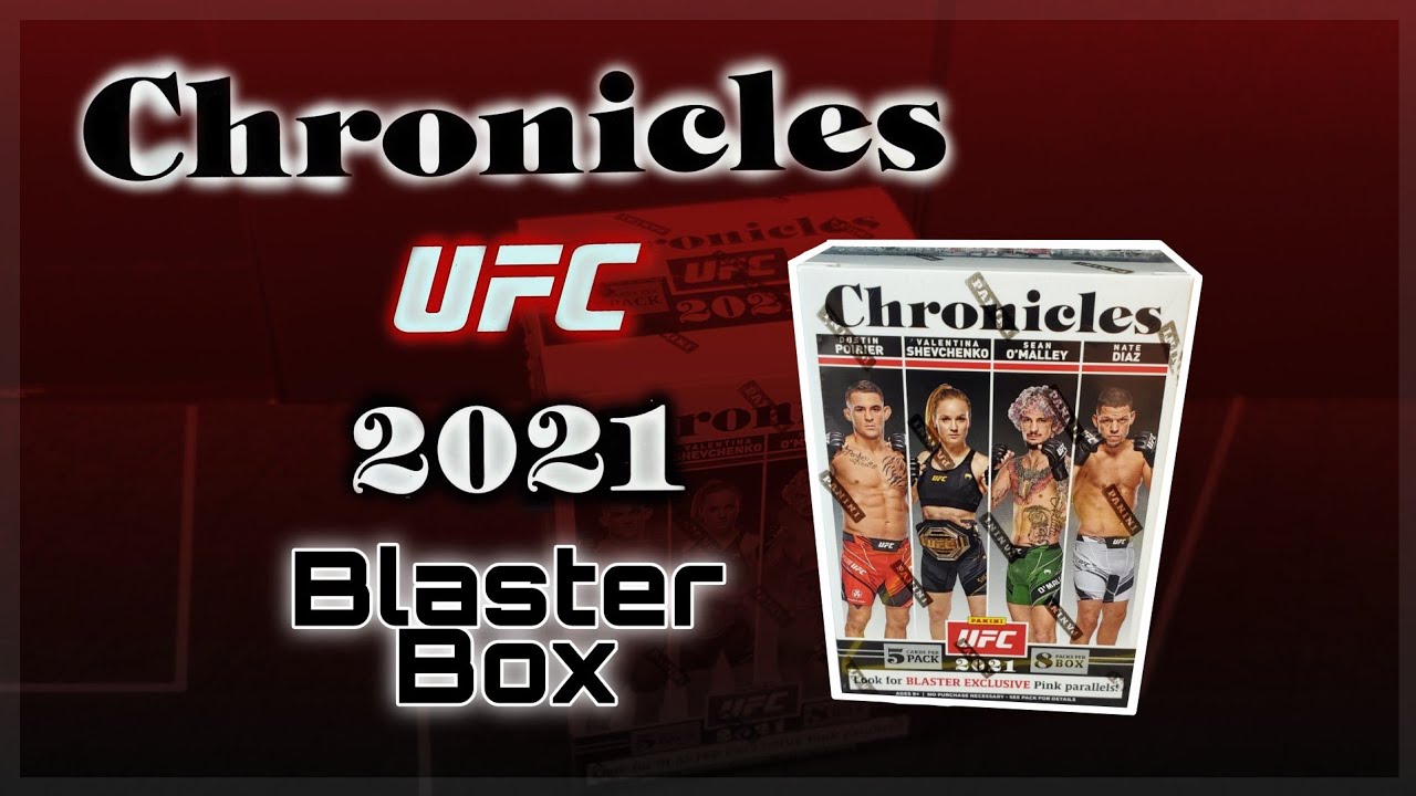 2021 UFC Chronicles Blaster!! Ripping Open a 2021 Chronicles UFC ...