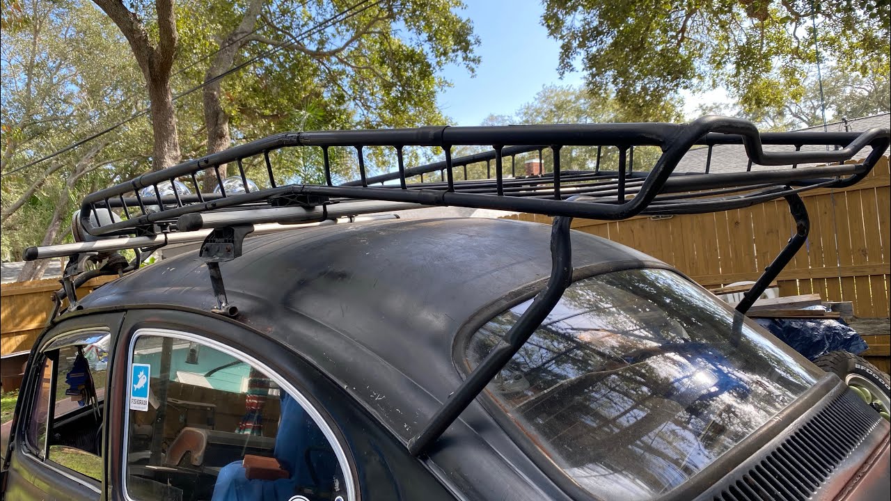 Vw Super Beetle Baja Roof Rack Youtube