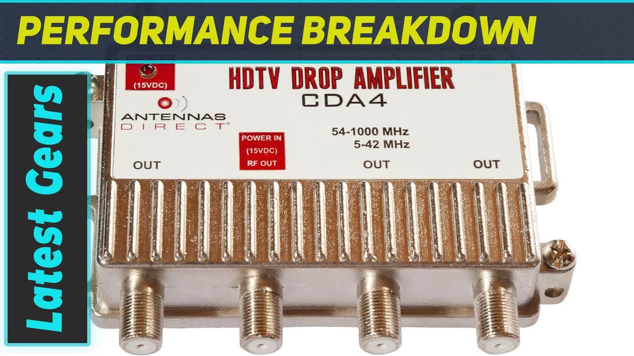 Antennas Direct 4-Port TV Distribution Amplifier: Best Way to Connect ...