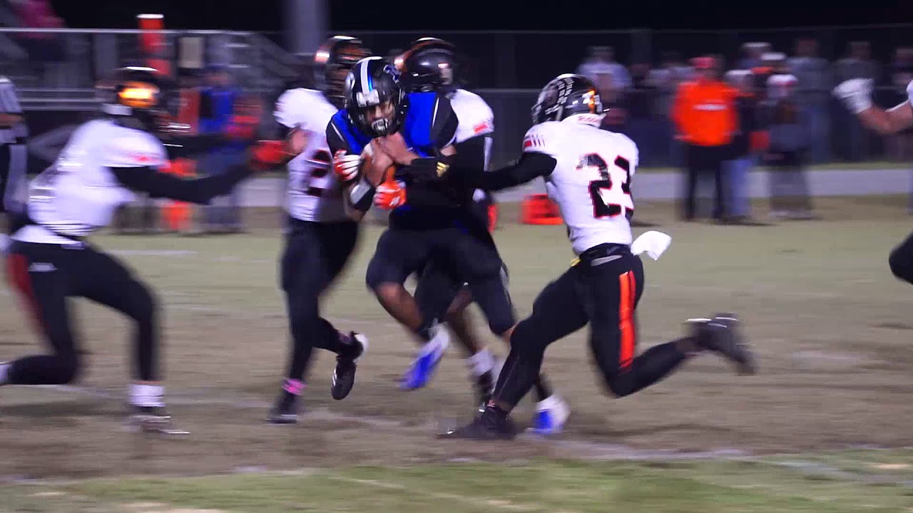 272 Platoon Midway Raiders O Line - YouTube