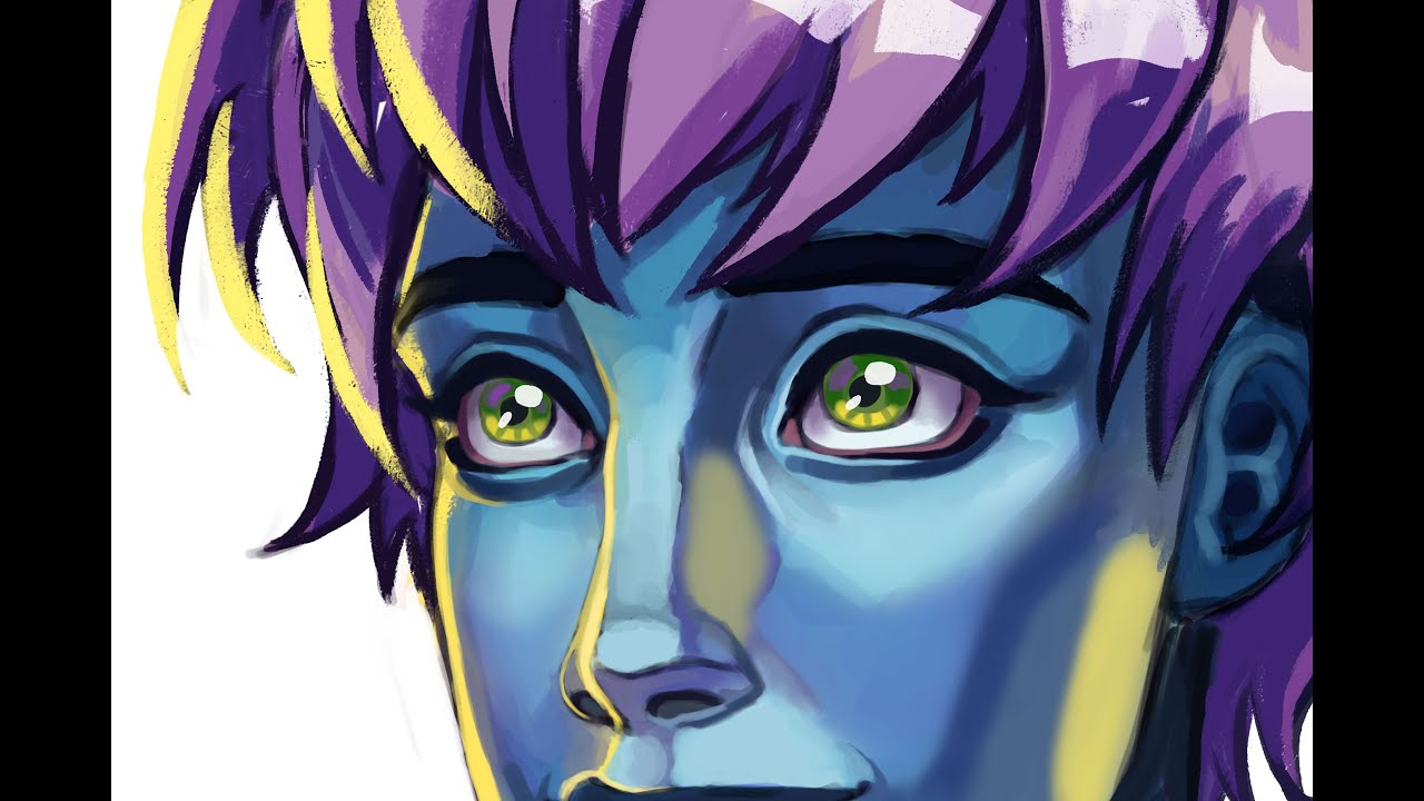 Remaking my old drawing | Speedpaint - YouTube