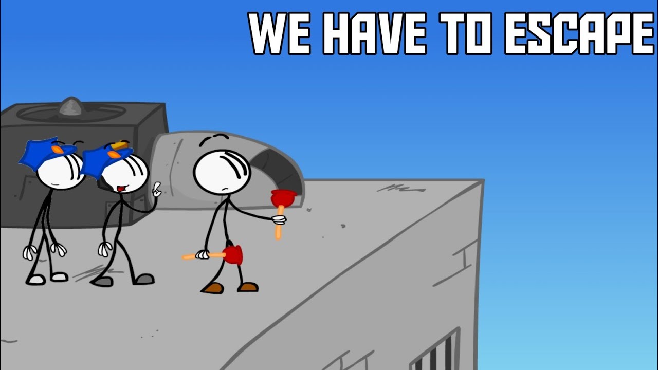 Can we escape the prison | stick man | - YouTube