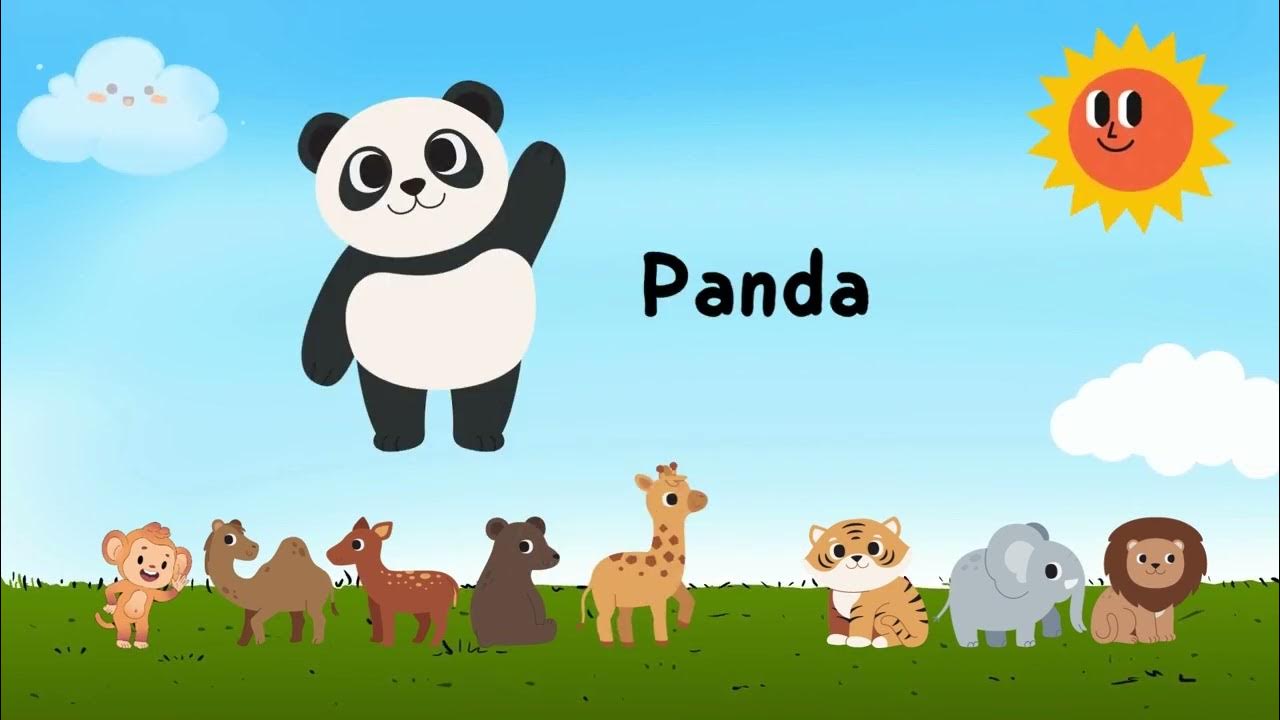 Fun and Educational Zoo Animals Video for Kids: Learn Animal Names and ...