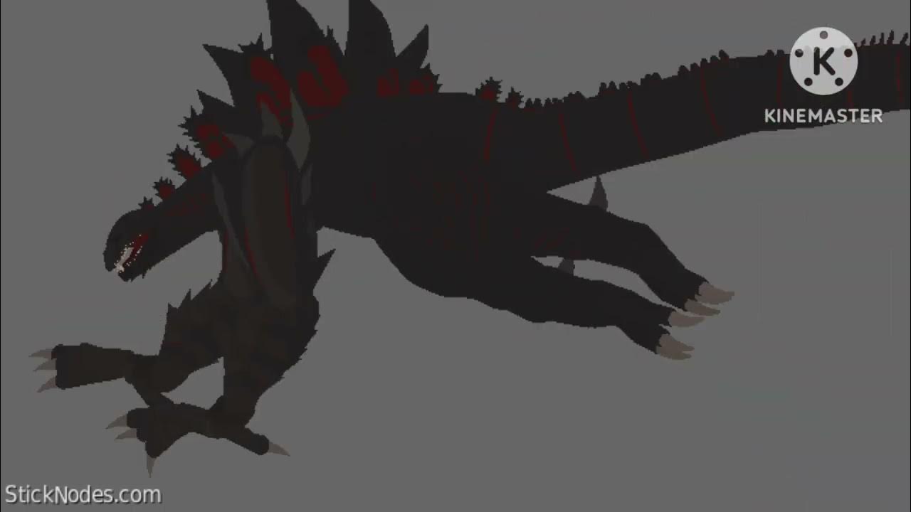 Hakaishin Godzilla Stick nodes - YouTube