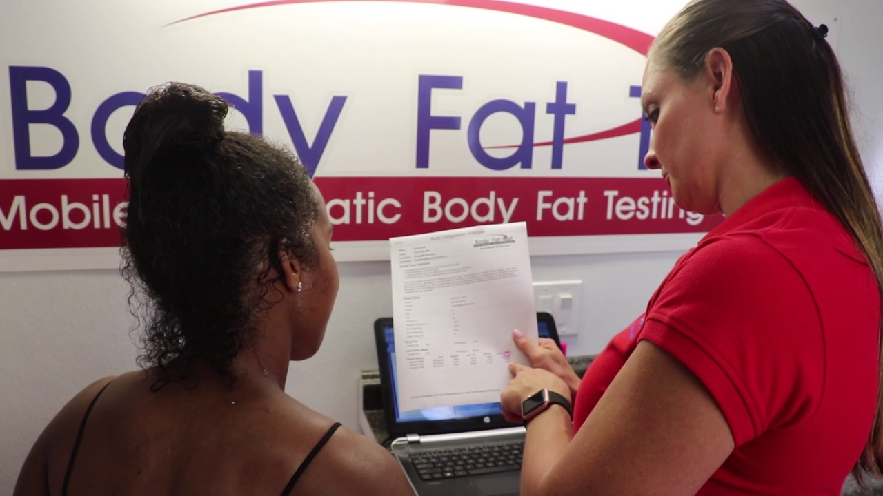 Body Fat Test (Hydrostatic) - YouTube