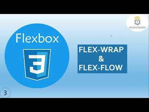 CSS Flexbox Flex Wrap & Flex Flow Properties in Urdu/Hindi - YouTube