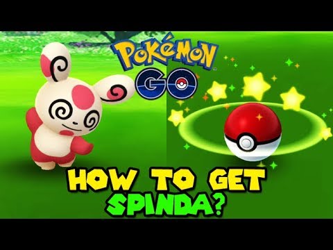 HOW TO GET SPINDA in Pokemon GO? - POKEMON GO NEW POKEMON SPINDA FORM ...