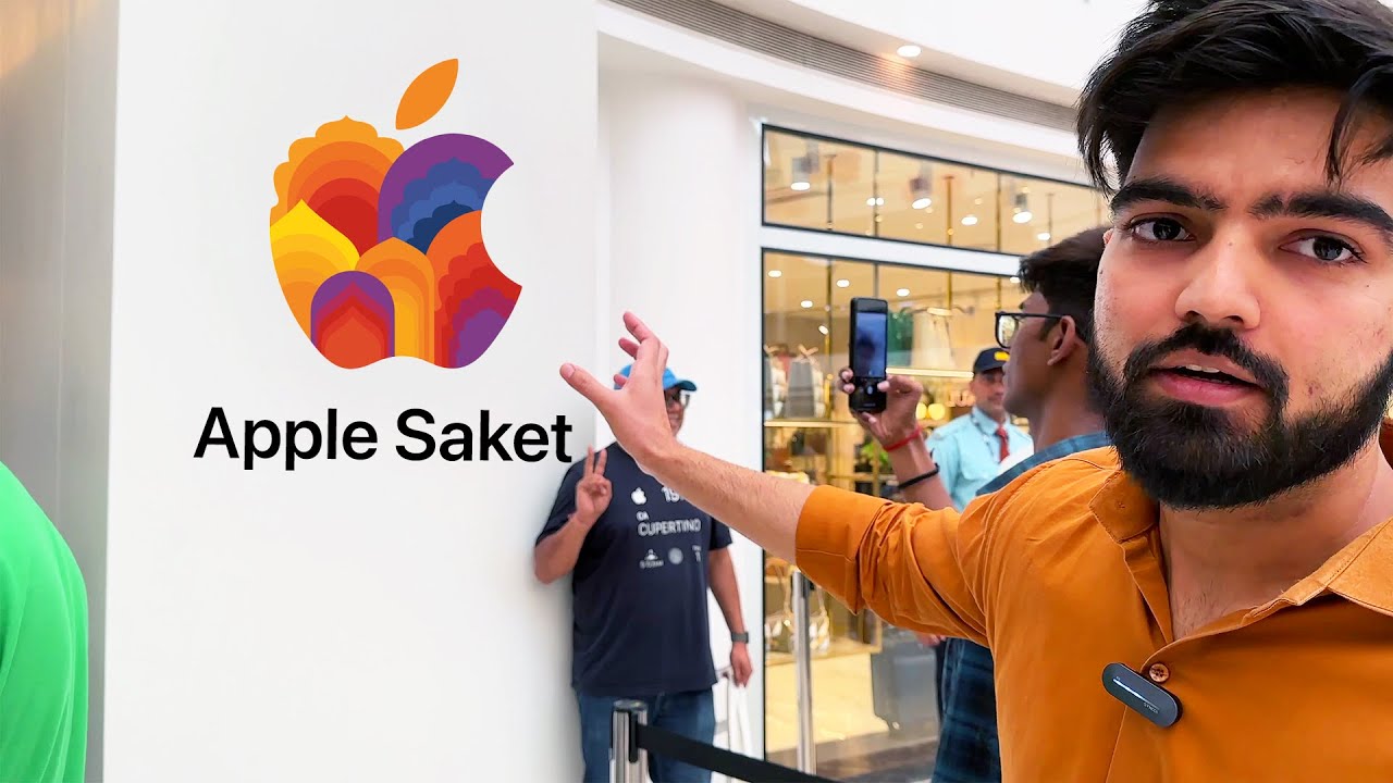 Apple Saket Full Detailed Walkthrough Feat Tim Cook | First Apple Store ...