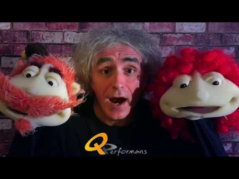 How to Make Foam Hand Puppets - Sünger El Kuklası (Easy & Simple) DIY - QPerformans