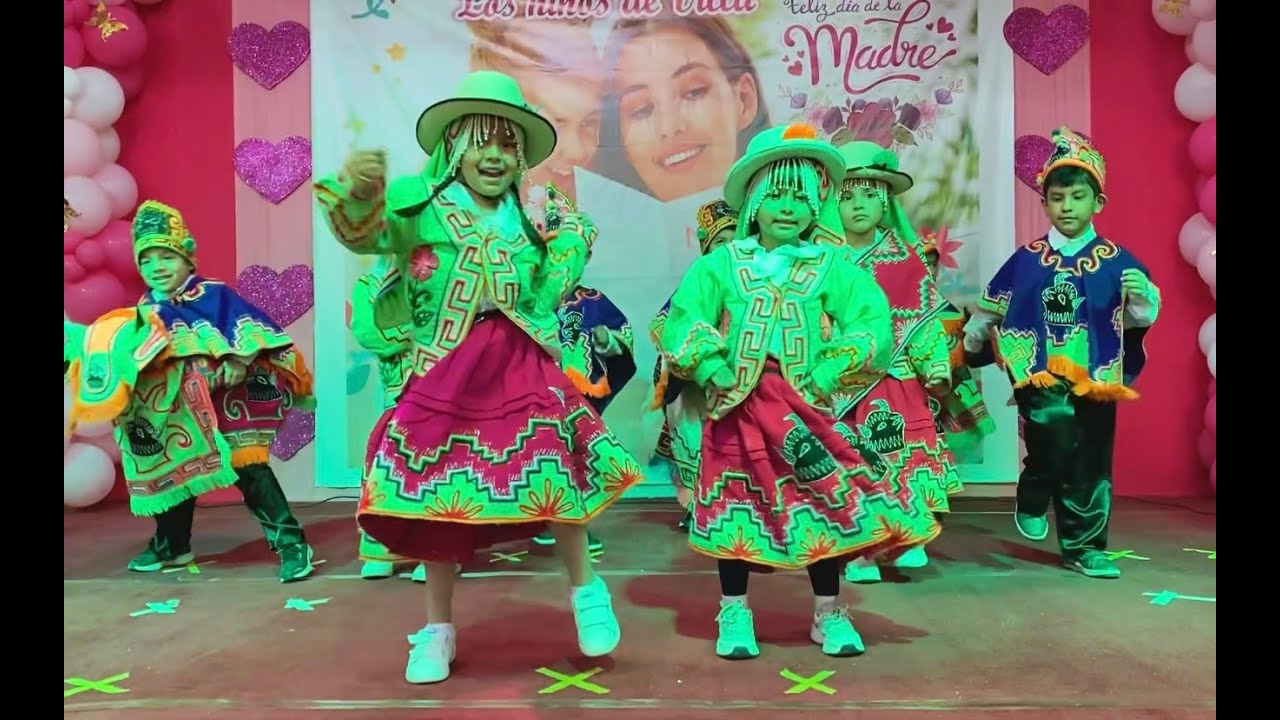 Baile Waca Waca de Puno - Nido Los Niños de Villa (VMT) 10-05-2024 - YouTube