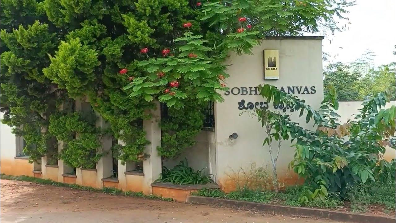 Sobha Canvas Plots in Devanahalli Bangalore | Near Prestige Park Drive | Call 6360219373 - YouTube