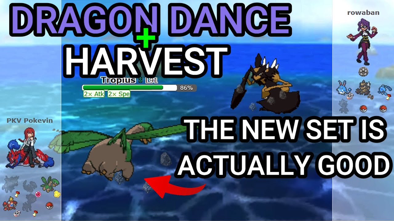 Tropius' New Set Is Surprisingly Good! (Pokemon Showdown Random Battles ...