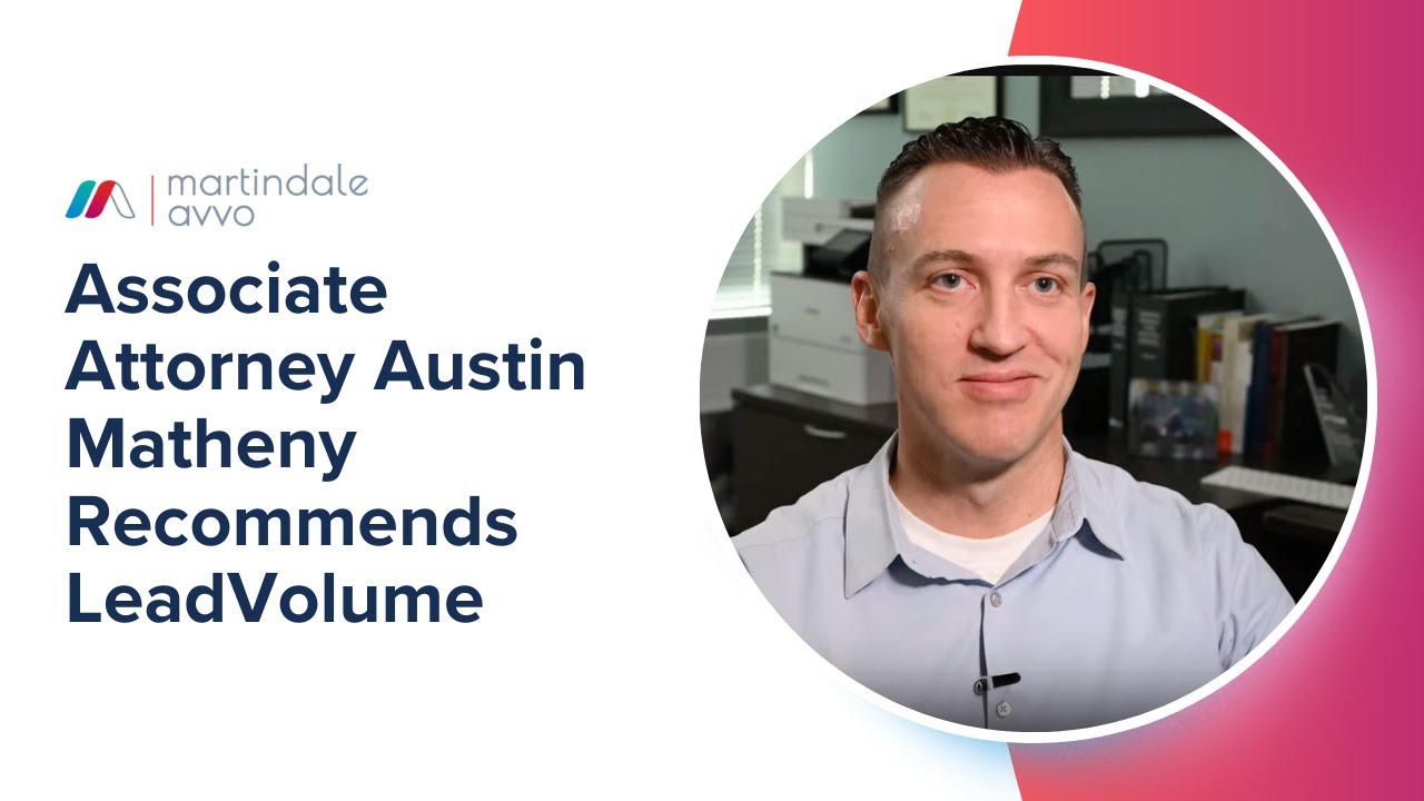 Associate Attorney Austin Matheny recommends LeadConnect - YouTube