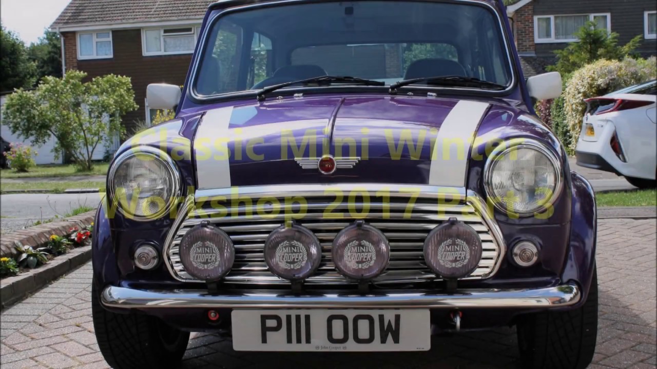 Classic Mini Fitting a new radiator - Winter Workshop Part 3 - YouTube