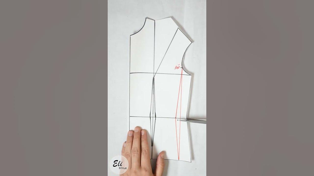 Close Waist Dart| Pattern Making Tip - YouTube