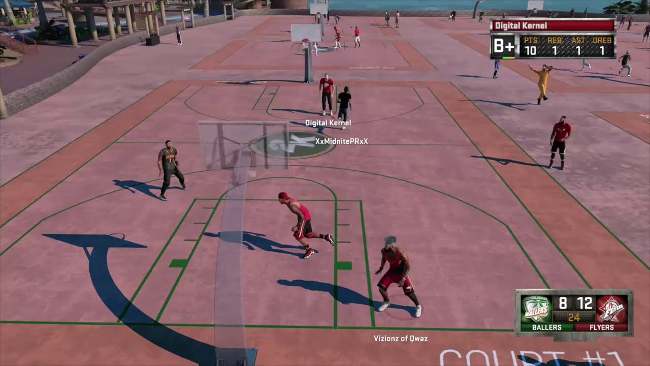 Rival Day | NBA 2k16 | My Park | Sunset Beach - YouTube