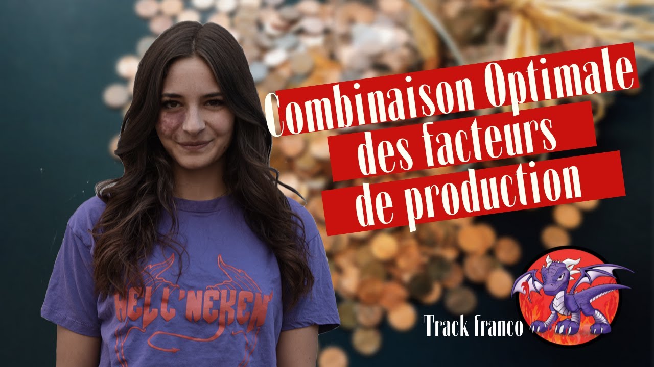 Microéconomie - Combinaison Optimale des facteurs de production - YouTube