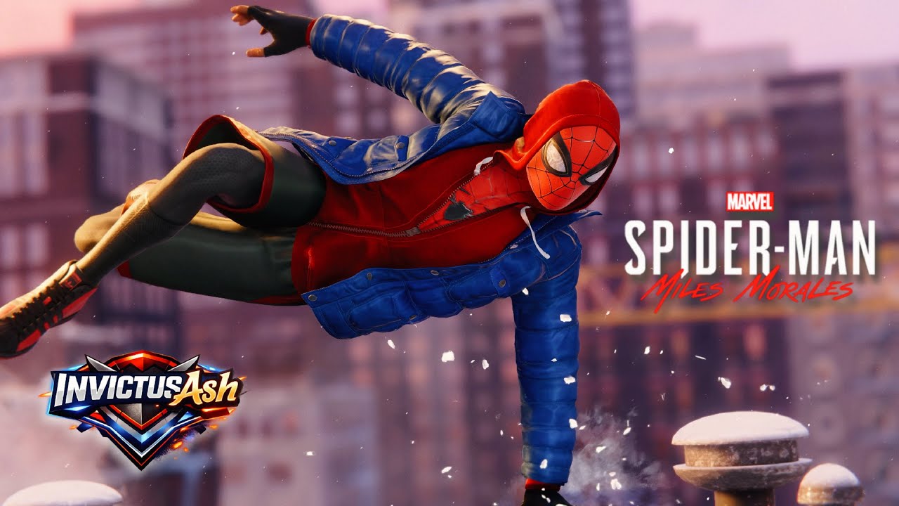 Marvels Spider Man Miles Morales intro | A New Spider-Man is Born ...