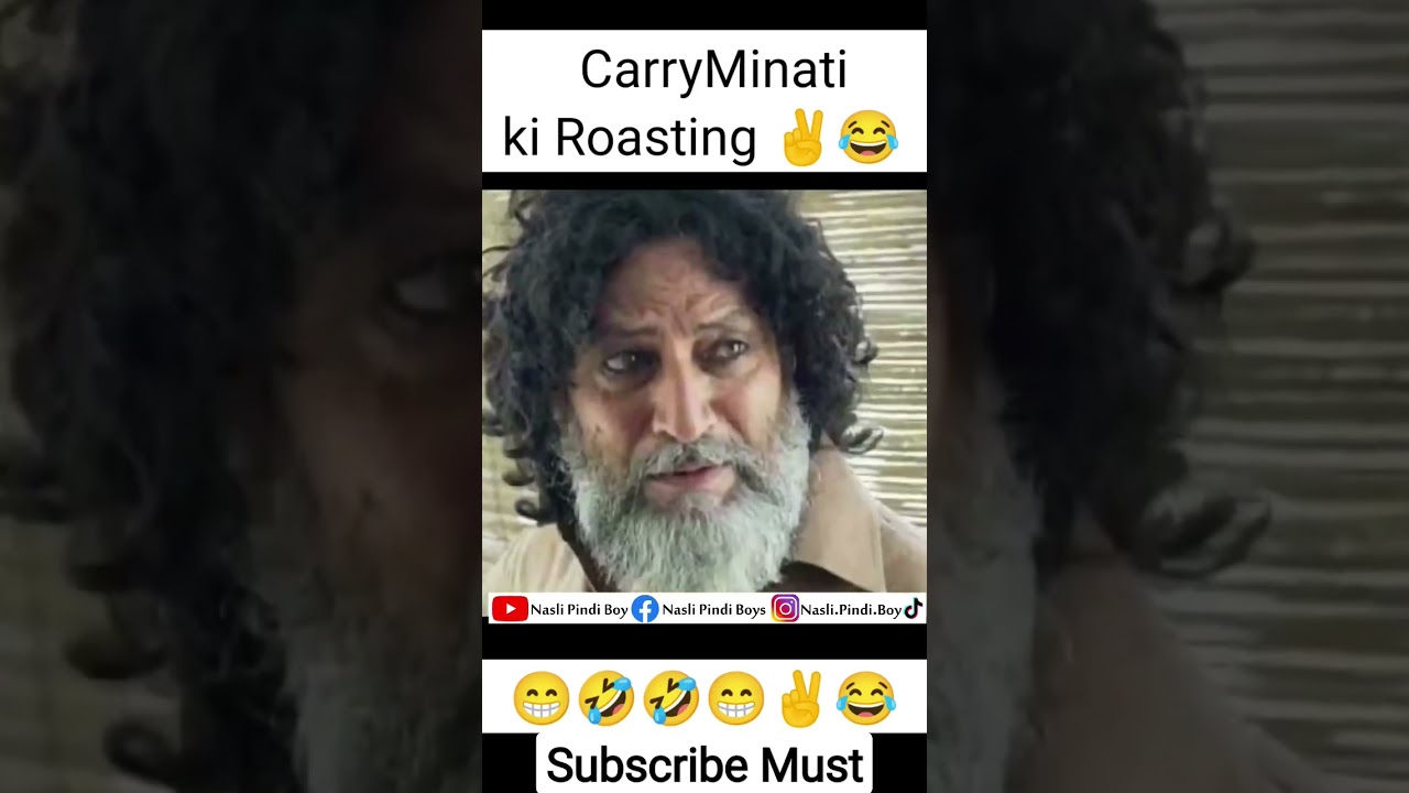 Carryminati Ki Roasting 😁😂🤣 Carryminatiroast Carryminati Carryislive