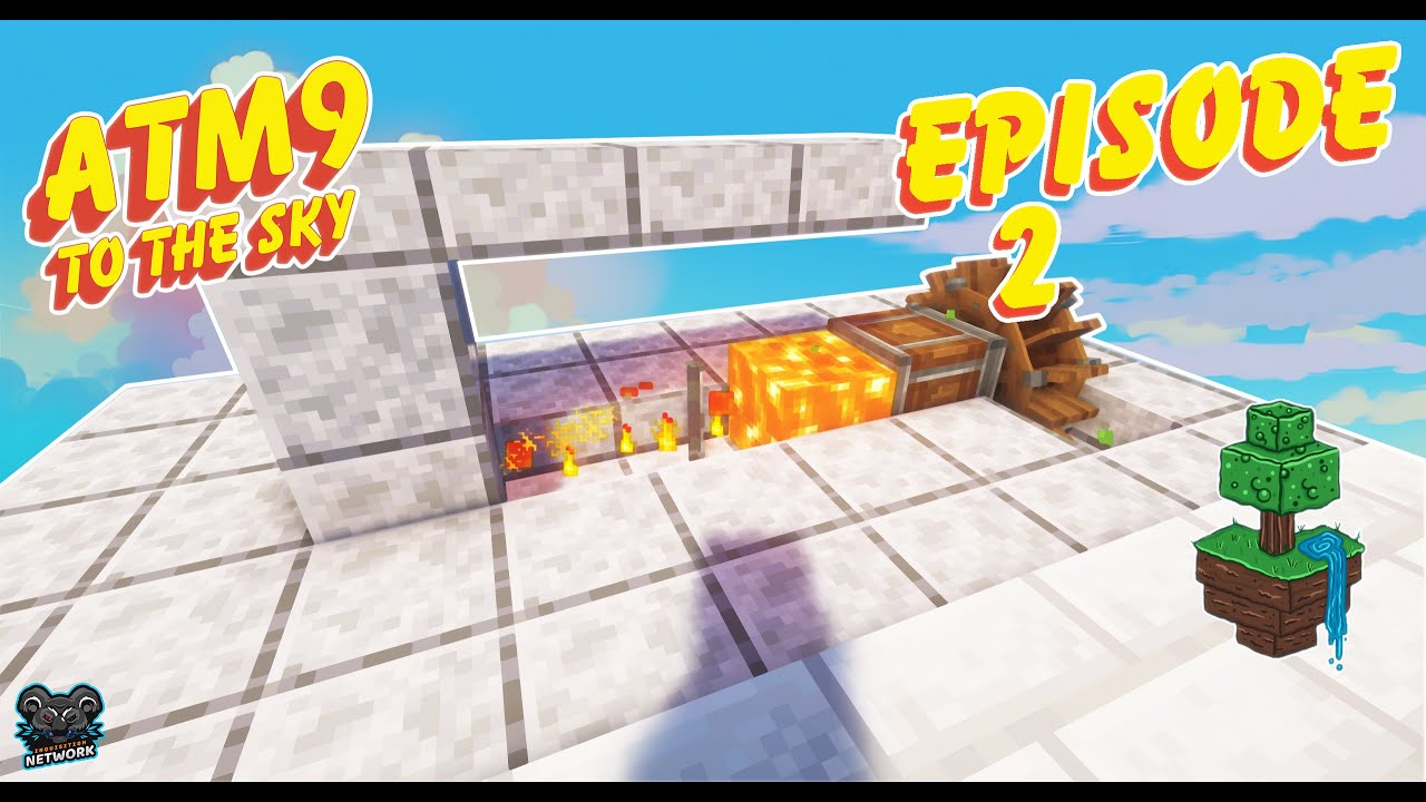 02 - ATM9 : To the Sky - The Smelter 3000.. - YouTube