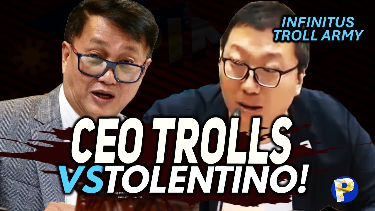 GINISA ni Tolentino ang Infinitus CEO na hinihinalang lider ng isang ...