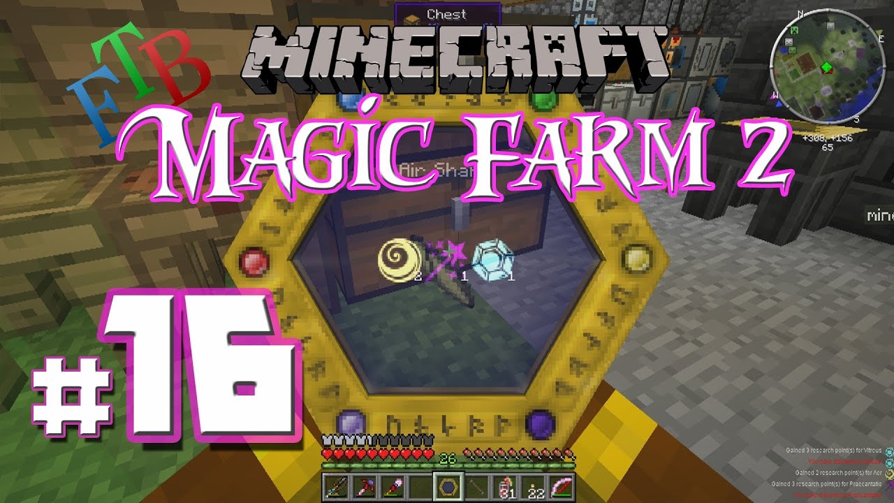 Magic Farm 2 - Episode 16: Thaumcraft Basics - Minecraft FTB 1.6.4 - YouTube