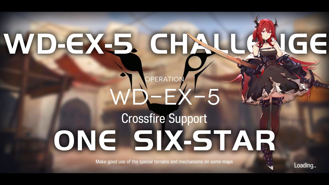 WD-EX-5 CM Challenge Mode | Ultra Low End Squad | A Walk in the Dust |【Arknights】 - YouTube