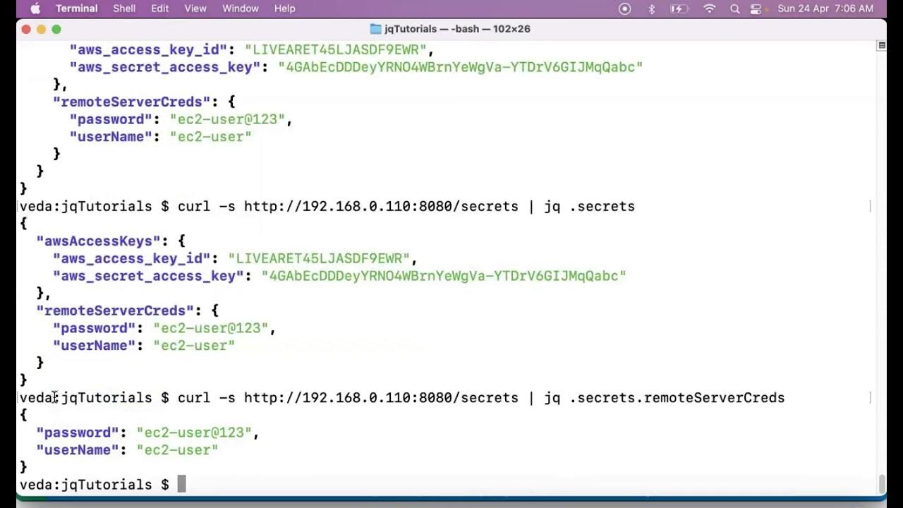 Jq Command Tutorials Video 12 How To Use Jq Command In Bash Shell Scripts By Narendrap