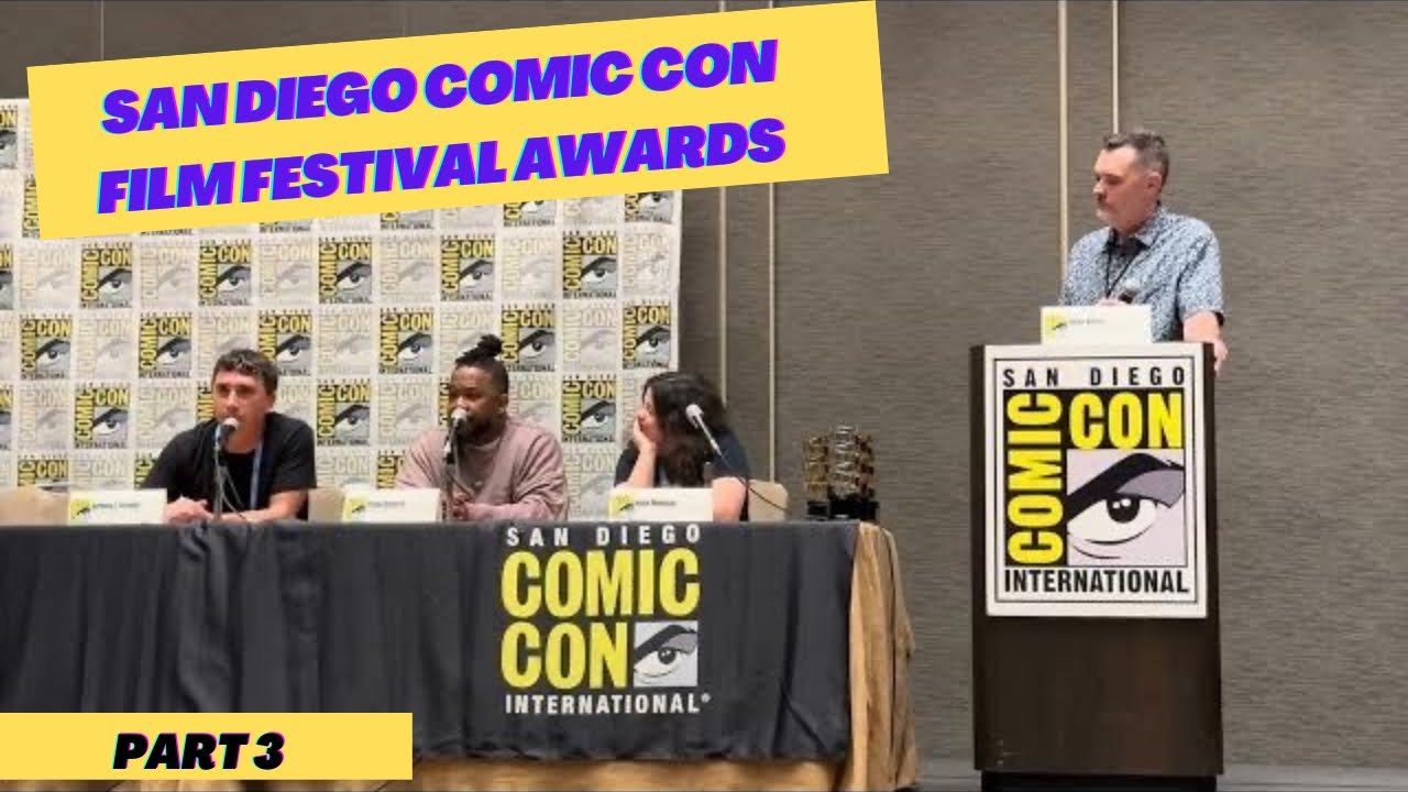 San Diego Comic Con International Film Festival Awards Part 3 #sdcc2023 ...