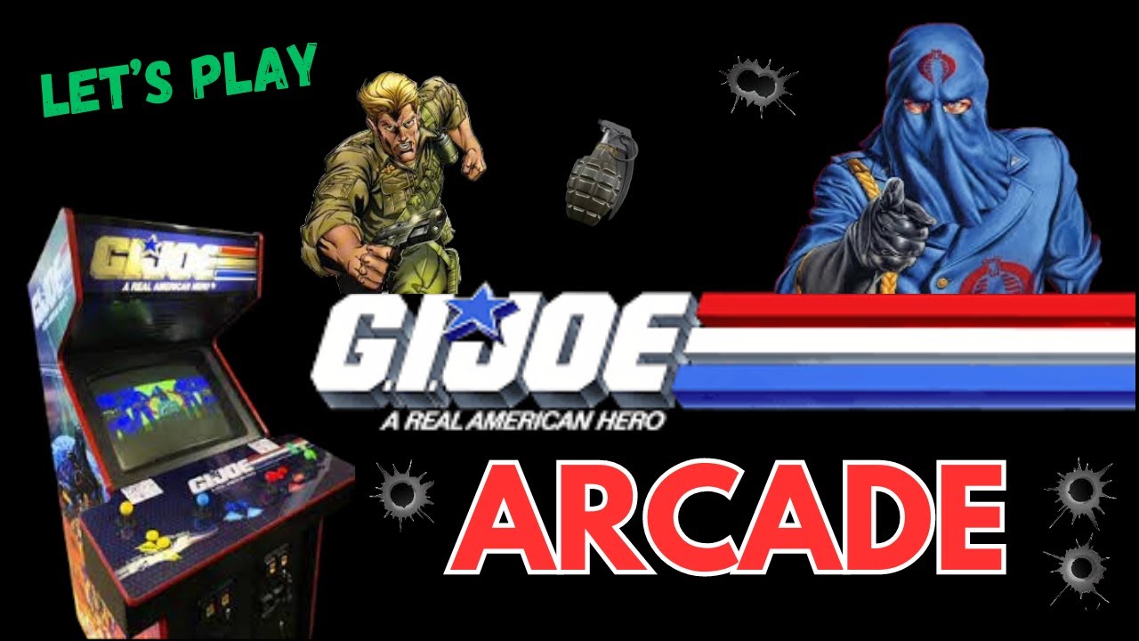 G.I. Joe (1992) Arcade Shoot 'em Up | Konami💥#arcade #gijoe - YouTube