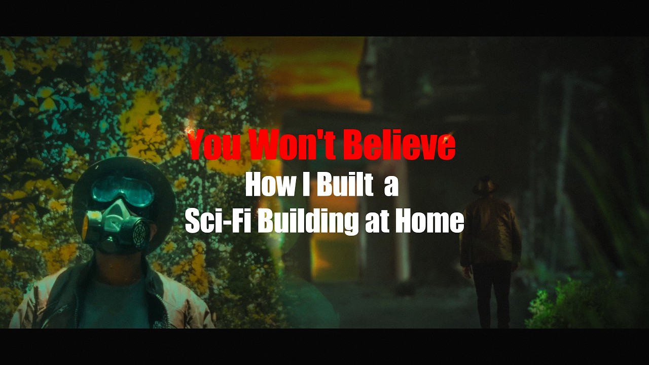 You Won't Believe How Easy it is to Create a Sci Fi Building #diy - YouTube