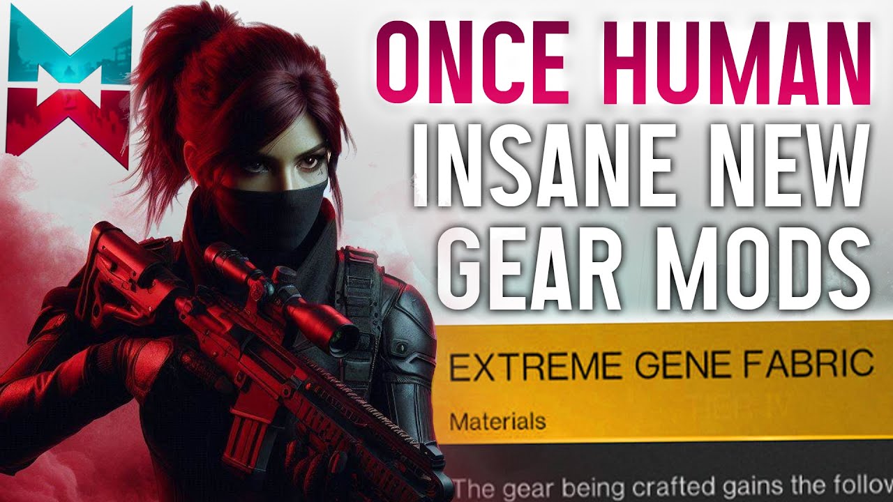 INSANE NEW GEAR MODS FOR PVP - Once Human - YouTube