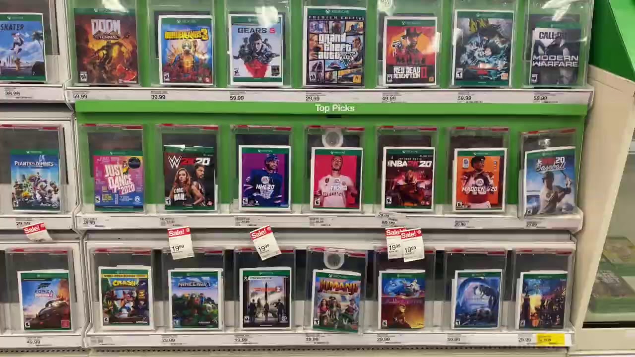PoV- Target Retail Store Video Games - YouTube