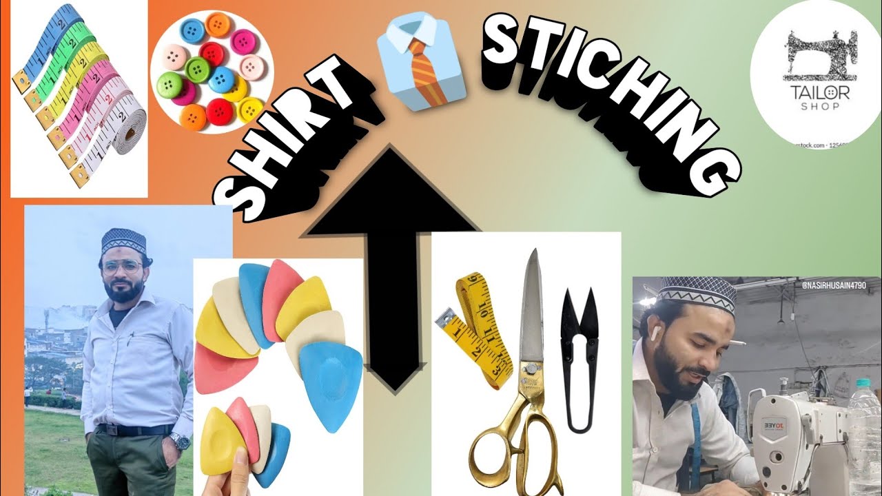 men shirt 👔 stiching 👌 full and pareseng and stiching #stiching # ...