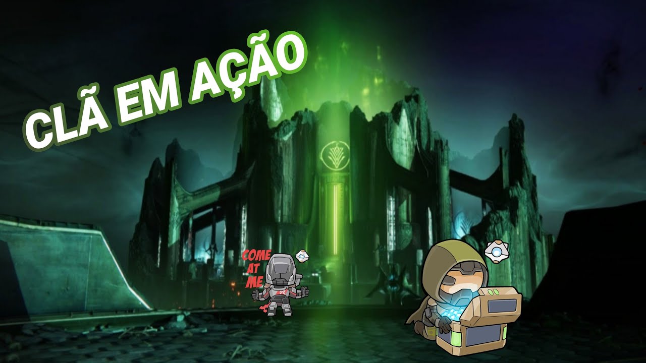 DESTINY 2 - PACÍFICA, CONTROLE E VALE SEM FIM - JOGANDO COM MEU CLÃ ...
