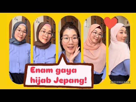 【Yuk, dicoba! 】🧕🇯🇵 Gak Perlu Ribet! 6 Gaya Hijab Sehari-hari ala Cewek Jepang